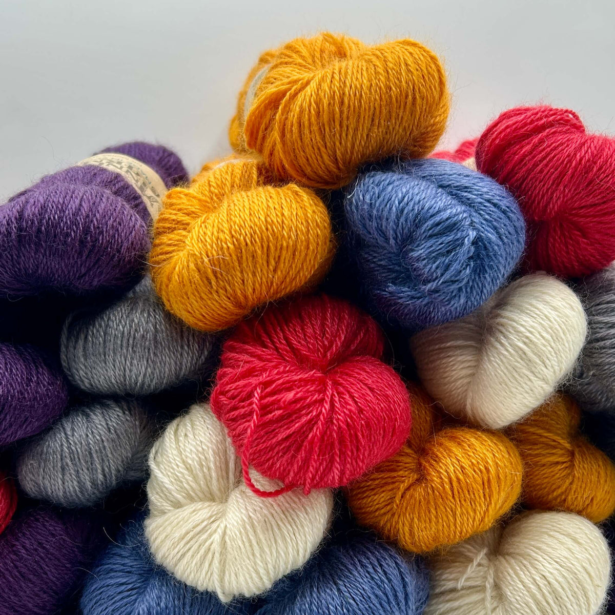 Annfield Farm Mohair Shetland wool DK local fife wool – The Woolly Brew