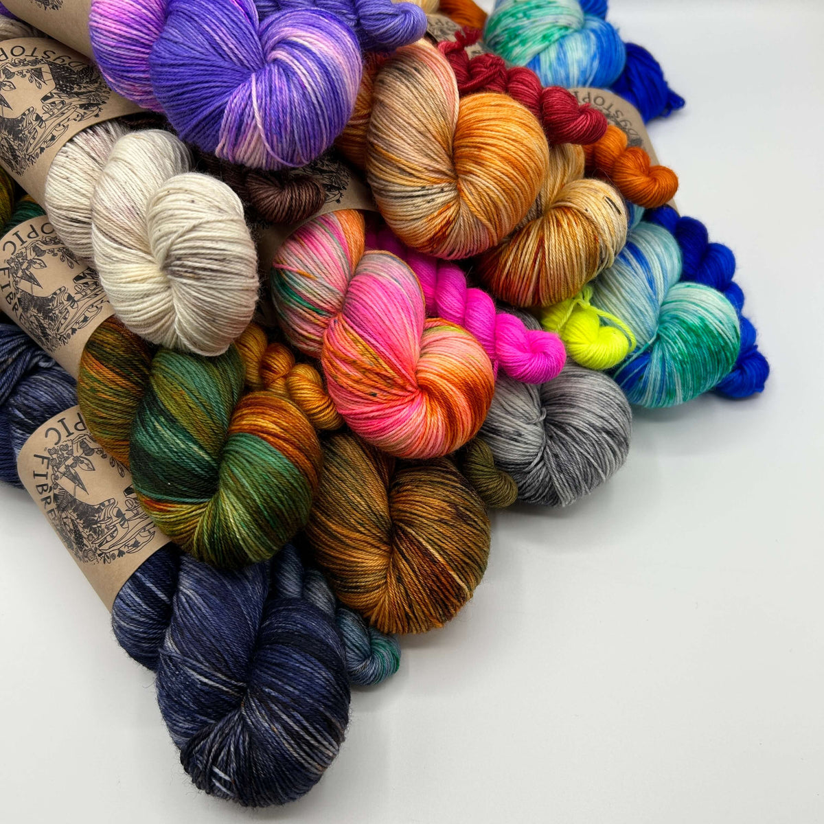 from Scotland Dystopic Fibre hand dyed sock yarn – The Woolly Brew