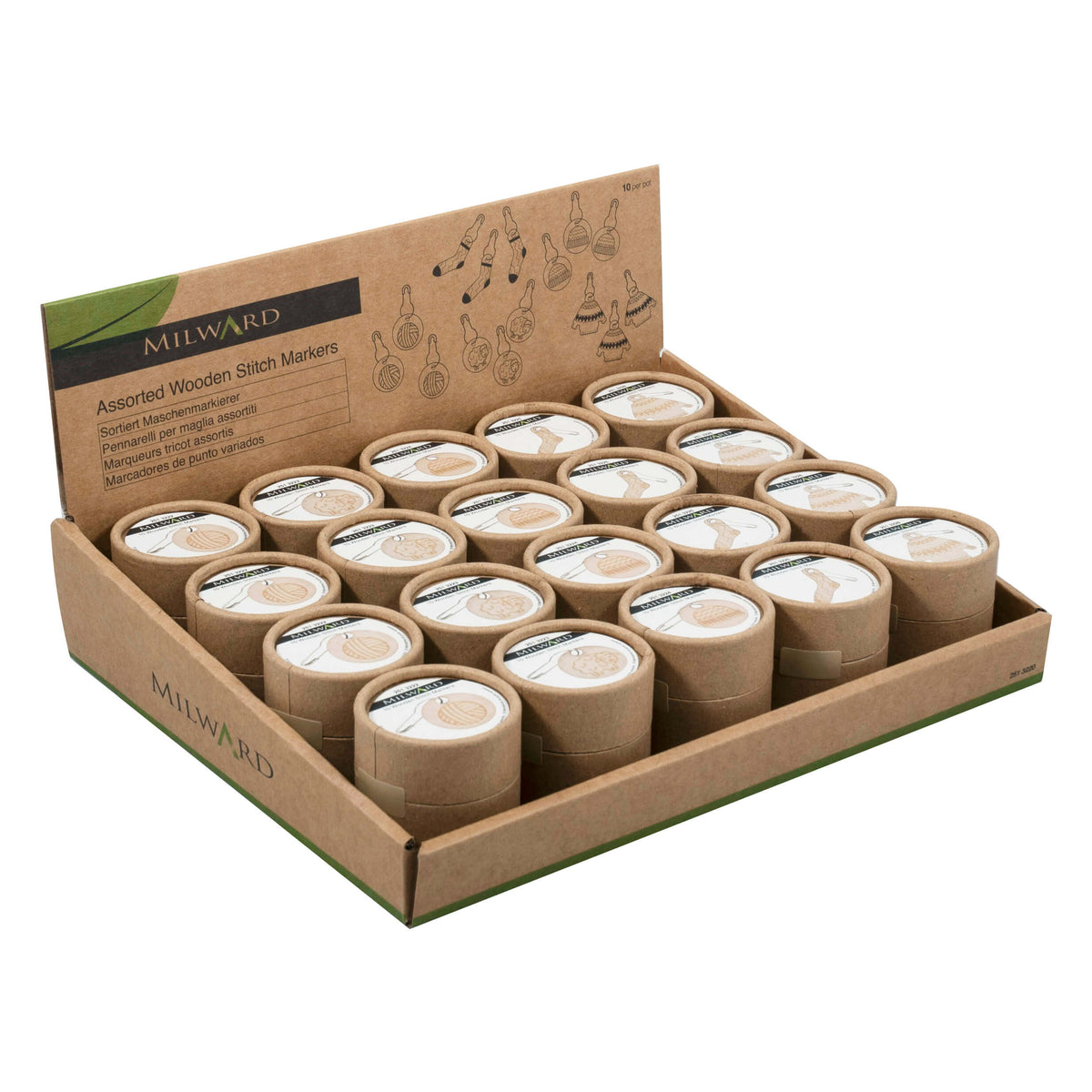 Wooden Stitch Marker Sets – The Woolly Brew