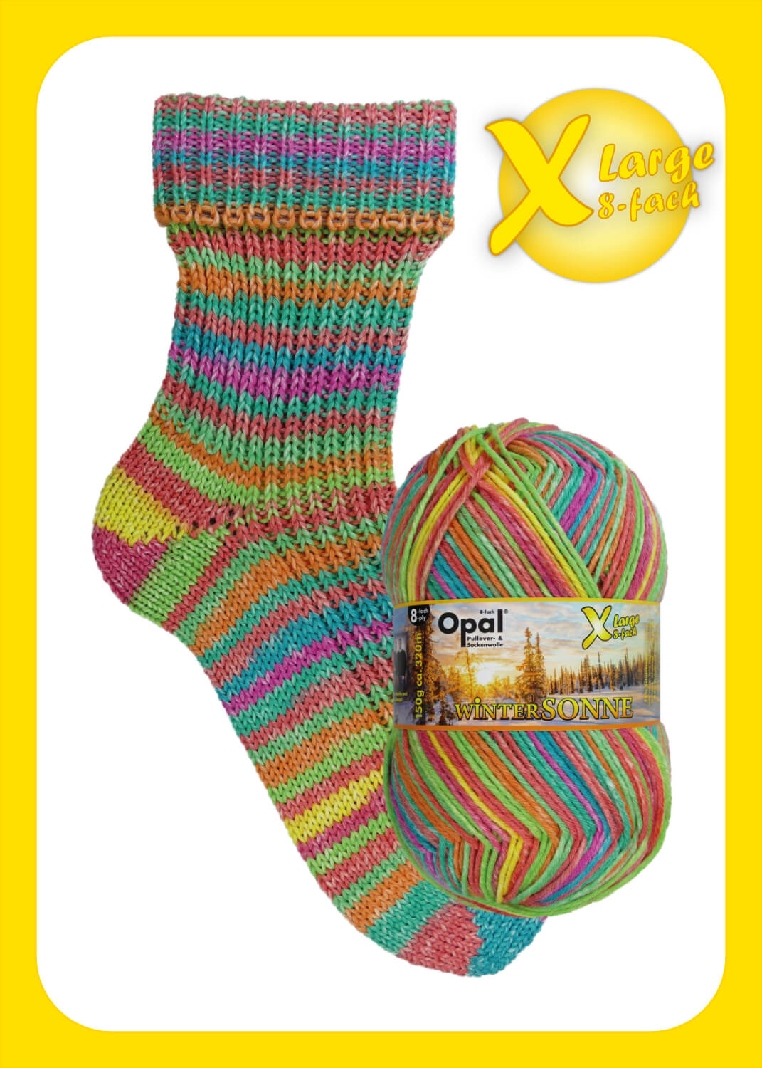 Opal Wintersonne 8ply 11435