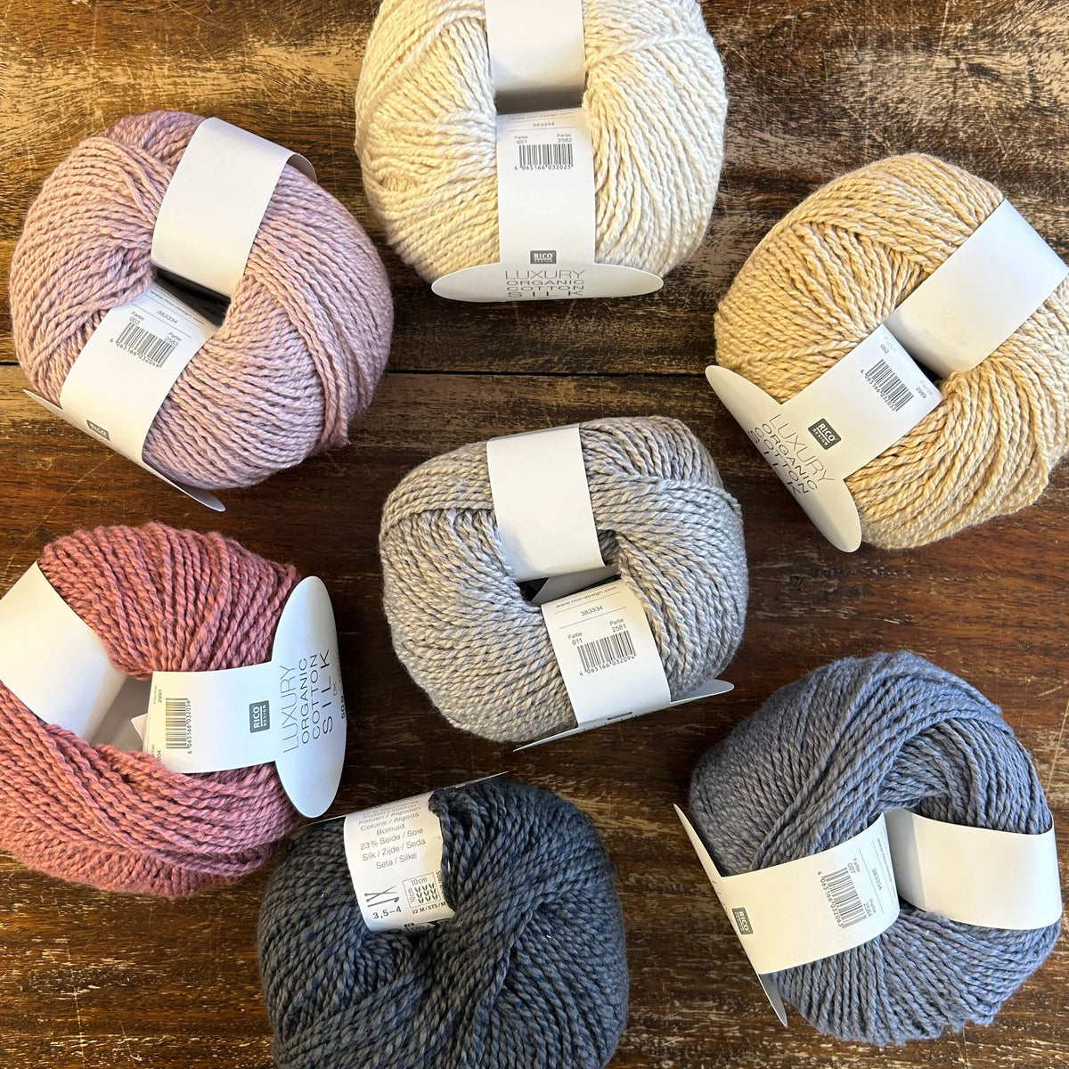 Rico Designs Luxury Cotton Silk DK knitting crochet yarn – The Woolly Brew