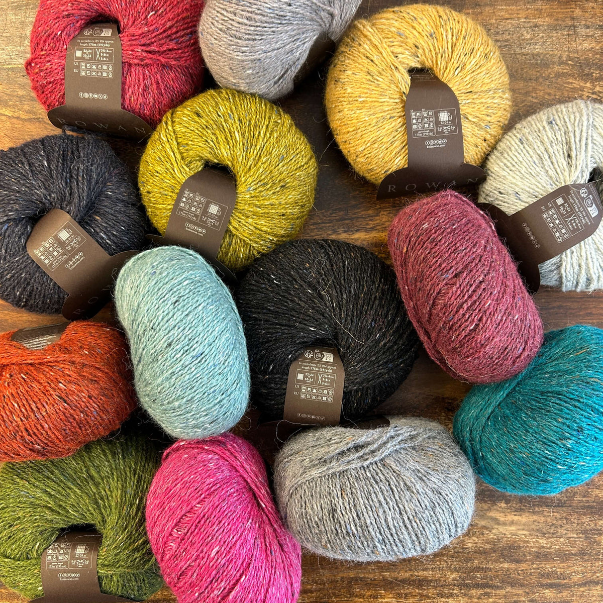 Rowan Felted Tweed DK, gorgeous colour range for knit or crochet ...