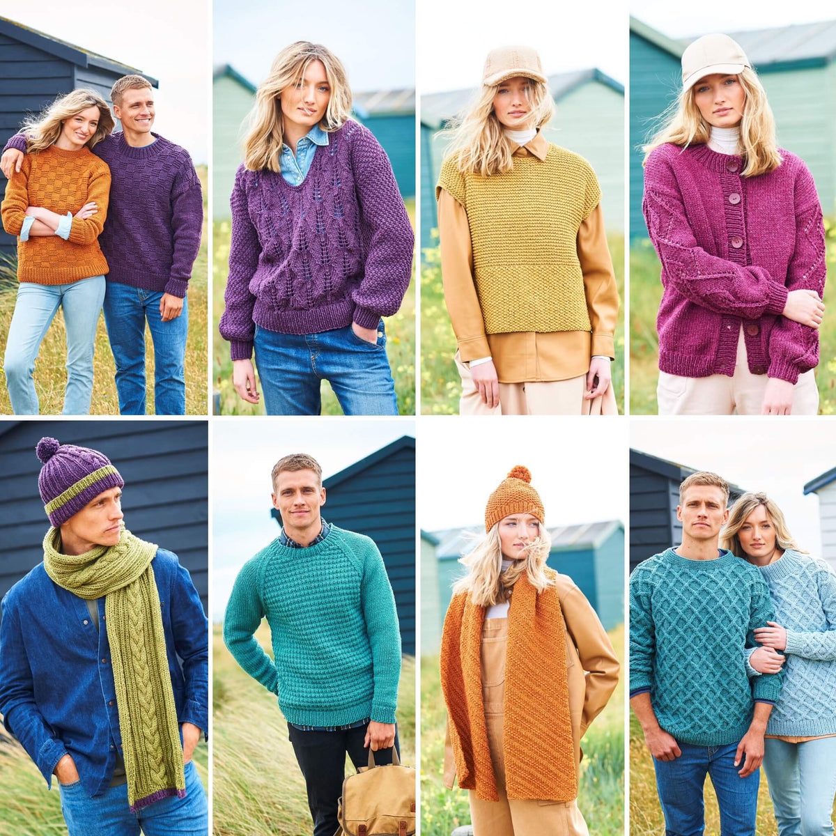 Stylecraft ReCreate Chunky knitting patterns ladies mens cardigans ...