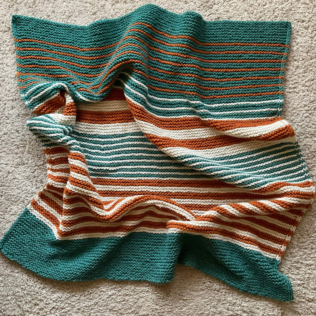 Super Stripe Blanket – The Woolly Brew