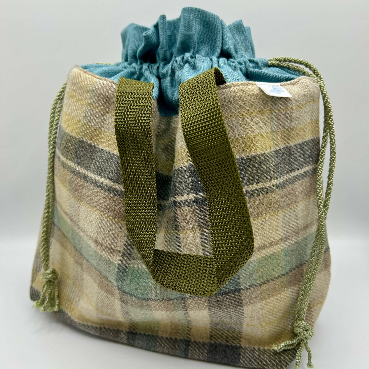 Large Drawstring Project Bags – The Woolly Brew