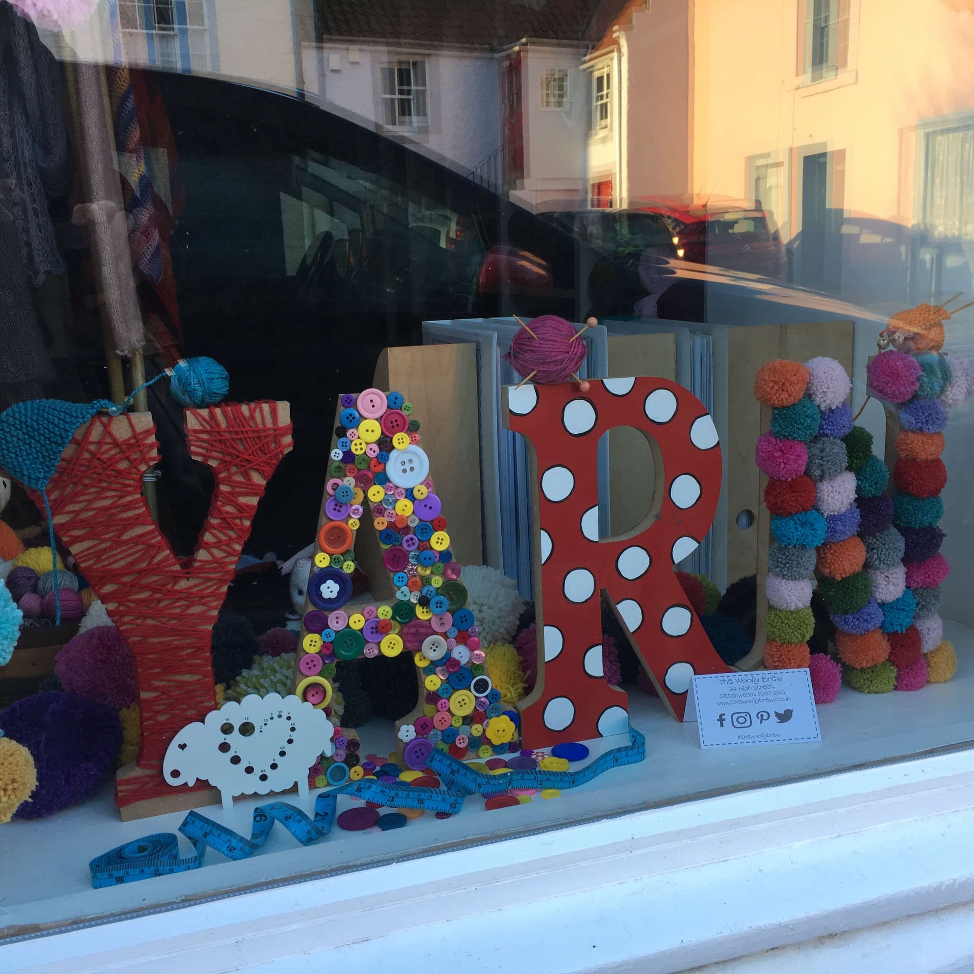 The Woolly Brew - a yarn shop in the East Neuk of Fife, Scotland