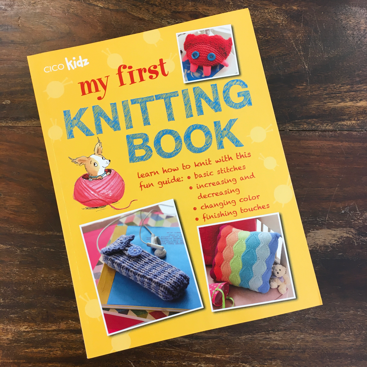 My First Knitting Book - kids learn to knit book – The Woolly Brew