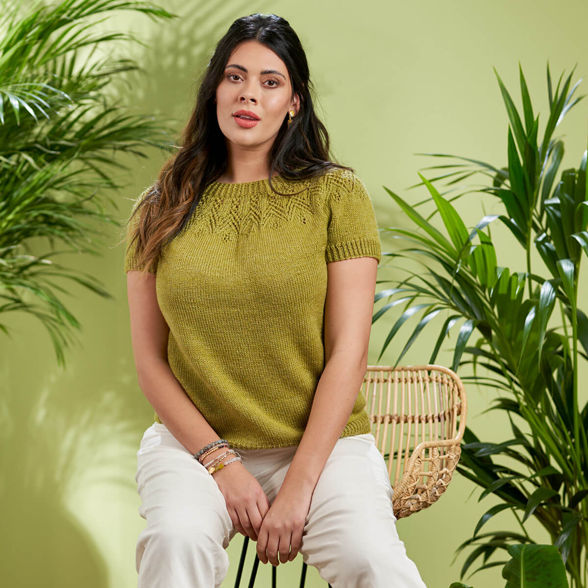 Free DK knitting pattern, Starbeck jumper by Sarah Hatton from WYS ...