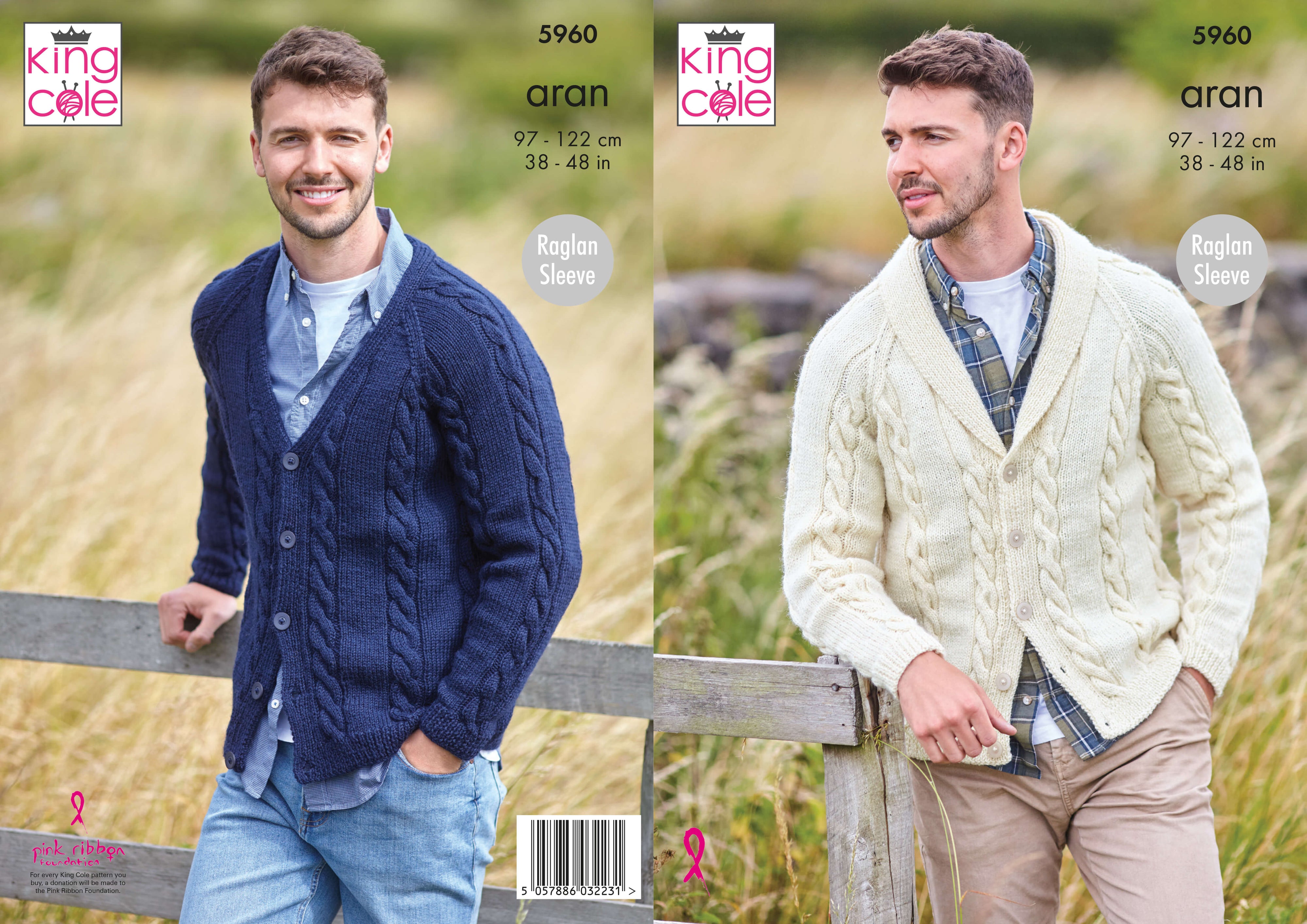King Cole Wool Aran knitting patterns adults and kids jumpers and ...