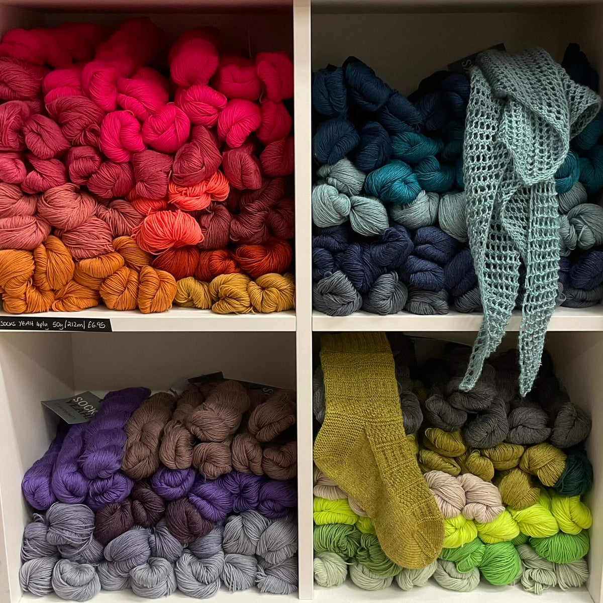 CoopKnits Socks Yeah 4ply sock yarn, fabulous range of colours – The ...